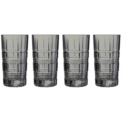 Набор стаканов Luminarc Dallas P9310/P9317, 380 мл, 4 шт., сияющий графит