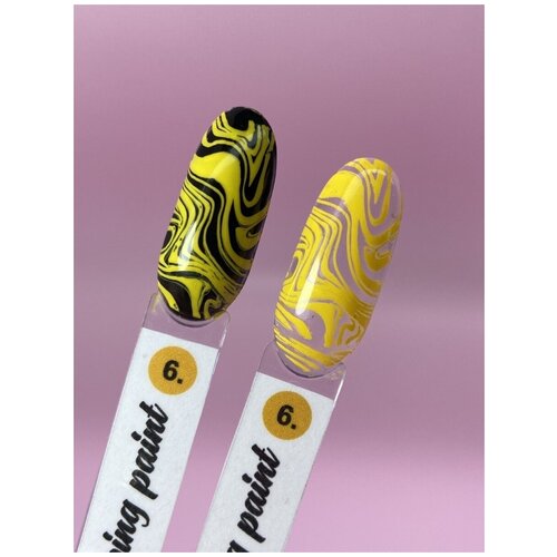 Лак XNAIL PROFESSIONAL Stamping Paint, для стемпинга и дизайна ногтей, 15мл, желтый