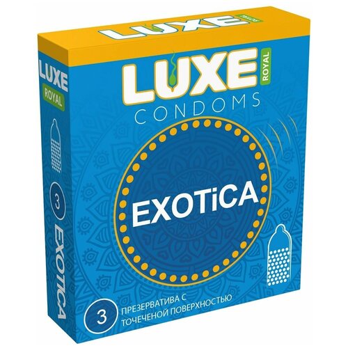 Текстурированные презервативы LUXE Royal Exotica -