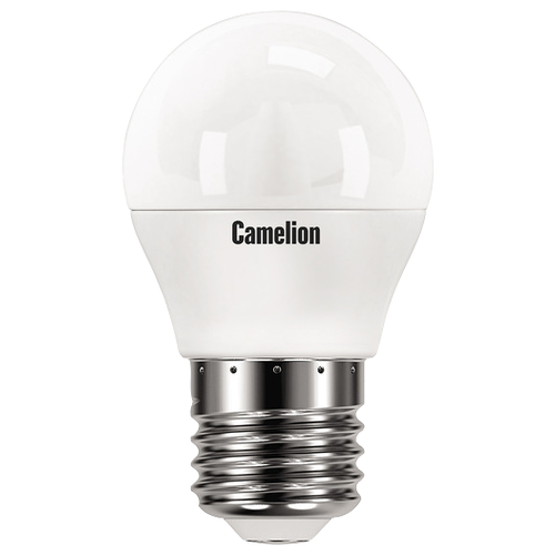 Лампа светодиодная Camelion 12394, E27, G45, 8 Вт, 4500 К