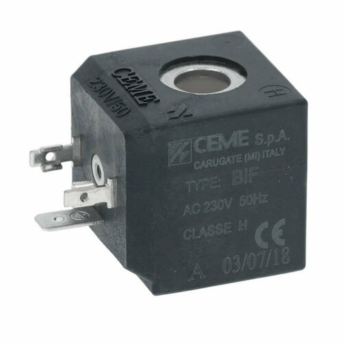 Катушка электромагнитного клапана (соленоид) CEME Type BIF 7W-220v для кофемашин, утюгов, парогенераторов, отпаривателей.