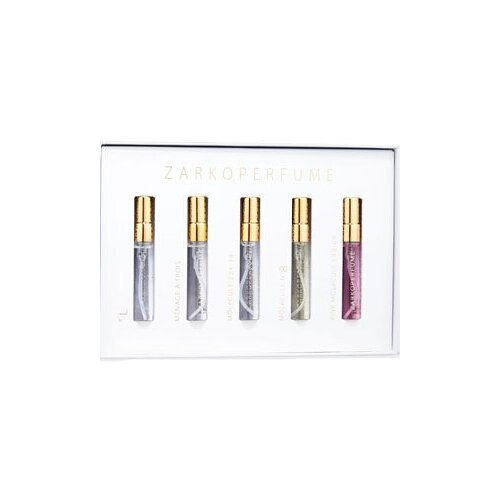 Парфюмерная вода Zarkoperfume Set 5 x 5 мл. (e L, Menage a Trois, MOLeCULE 234.38, MOLeCULE 8, PINK MOLeCULE 090.09)