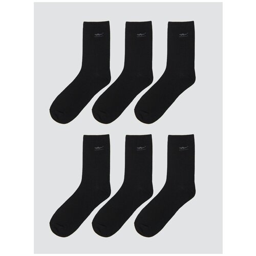 Носки Весёлый носочник, 3 пары, размер 41-47, черный