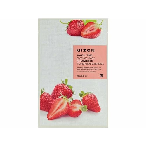 Тканевая маска Mizon Joyful Time Essence Mask Strawberry