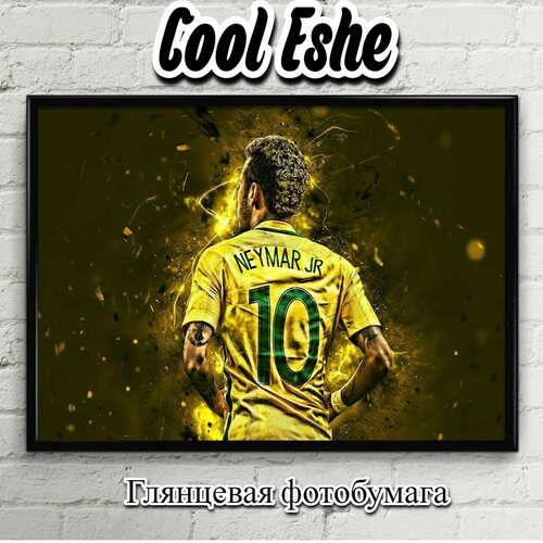 Постер "Neymar Brazil national football" из коллекции "Футбол" А4