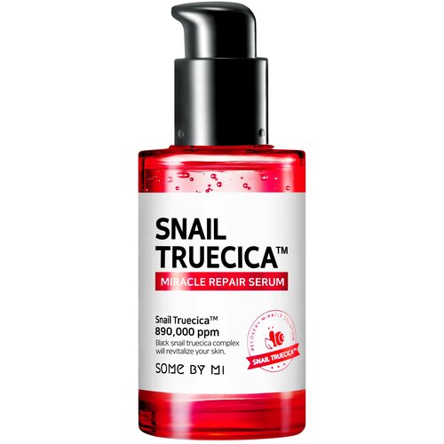 Some By Mi Snail Truecica Miracle Repair Serum Восстанавливающая сыворотка для лица с муцином улитки, 50 мл