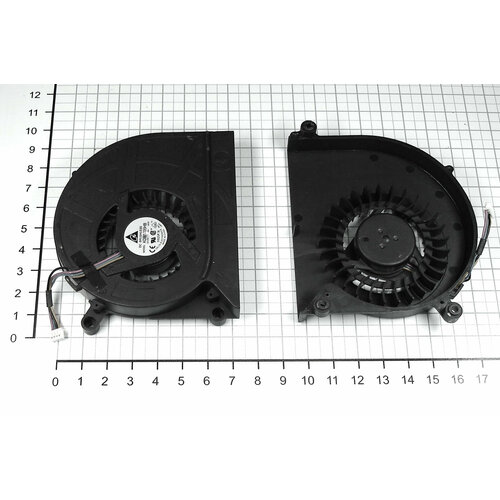 Вентилятор (кулер) для Asus K50AF (4-pin)