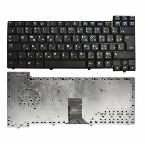 Клавиатура для HP Compaq 416039-231 черная, крепления вверху