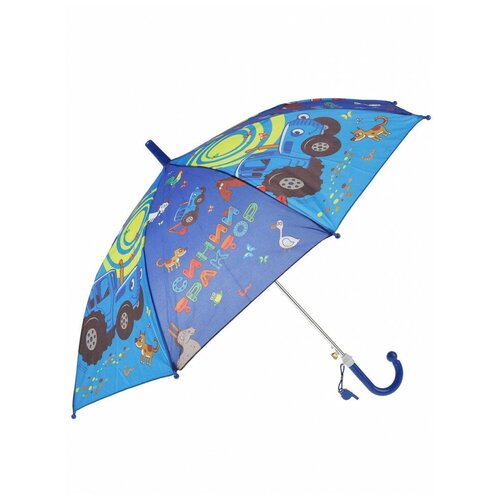 Зонт-трость Играем вместе, голубой, синий