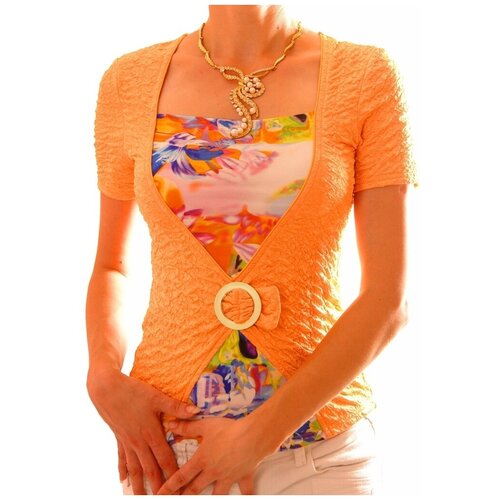 Блуза TheDistinctive, размер M, оранжевый