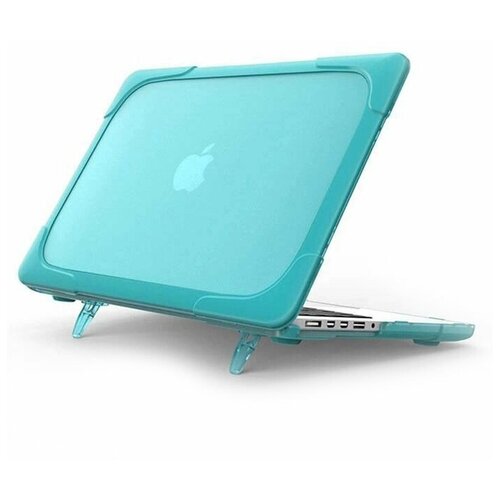 Защитный чехол для Apple MacBook Pro 15" Retina A1398, Toughshell Hardcase, голубой