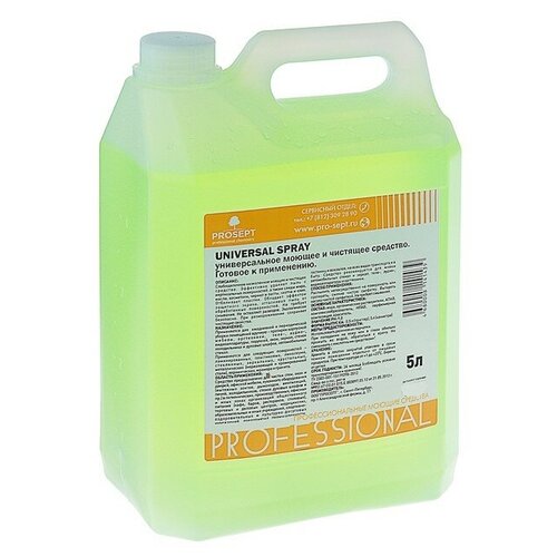 Универсальное моющее и чистящее средство Universal Spray, готовое к применению, 5 л./В упаковке шт: 1