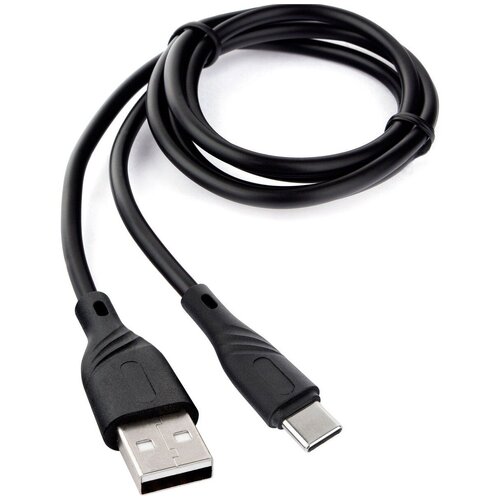 Кабель USB 2.0 Cablexpert CCB-USB2-AMCMO1-1MB, AM/Type-C, издание Classic 0.1, длина 1м, черный, блистер