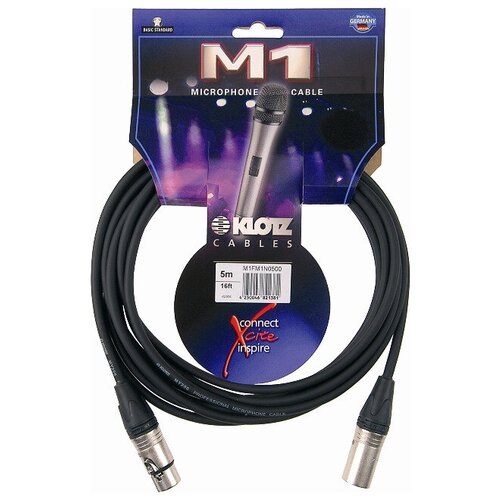 KLOTZ M1FM1N1000 готовый микрофонный кабель