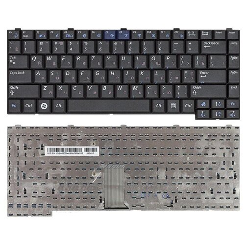 Клавиатура для ноутбука Samsumg NP-R58DY06/SEK черная