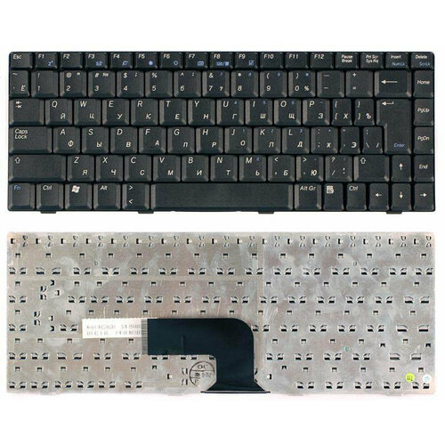Клавиатура для ноутбука Asus V030462CK1, русская, черная, версия 2