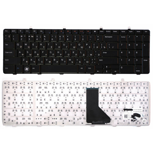 Клавиатура для ноутбука Dell AEUM5U00010 русская, черная