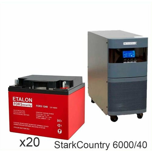 Stark Country 6000 Online, 12А + ETALON FORS 1240