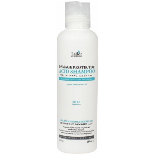 Защитный шампунь для поврежденных волос La'dor Damage Protector Acid Shampoo (150)