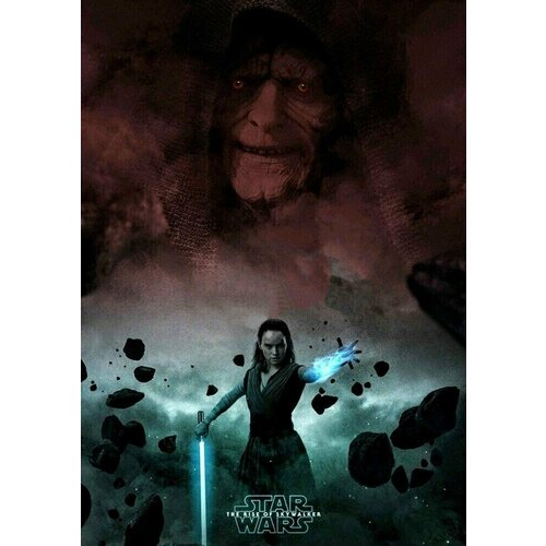 Плакат, постер на бумаге Звездные войны: Эпизод 9-Скайуокер. Восход (Star Wars: Episode IX-The Rise of Skywalker), Джей Джей Абр. Размер 42 х 60 см