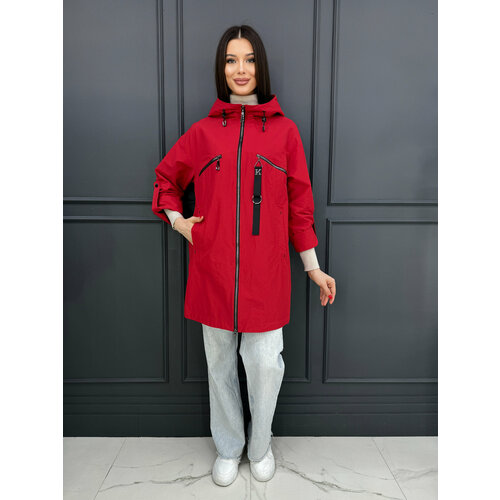 Куртка Karmelstyle, размер 62, красный