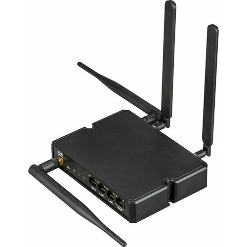 Роутер беспроводной Триколор TR-3G/4G-router-02 (046/91/00054231) N300 3G/4G cat.4 черный