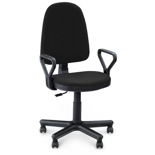 Кресло компьютерное ТМ дэфо Престиж GTP черный, ткань