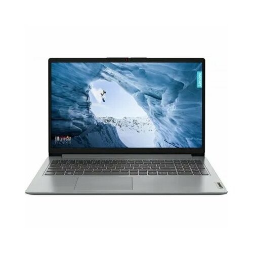 Ноутбук Lenovo IdeaPad 1 15IGL7 82V700EMUE Intel Celeron N4020, 1.1 GHz - 2.8 GHz, 8192 Mb, 15.6" Full HD 1920x1080, 256 Gb SSD, DVD нет, Intel UHD Graphics 600, No OS, серый, 1.54 кг, 82V700EMUE