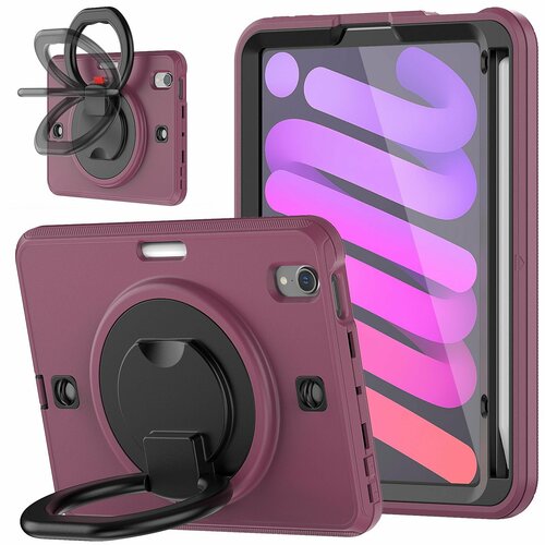 Чехол для iPad mini 6 (2021) Cullinan противоударный фиолетовый