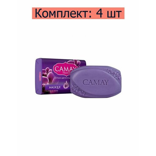 Camay Твердое мыло Magique, 85 г, 4 уп