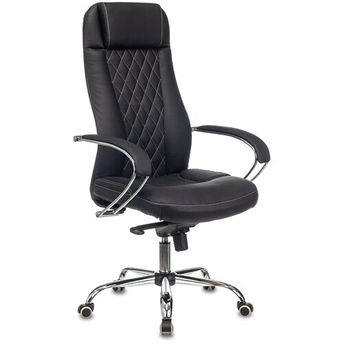 Компьютерное кресло Бюрократ CH-609SL/ECO офисное, обивка: искусственная кожа, цвет: черный