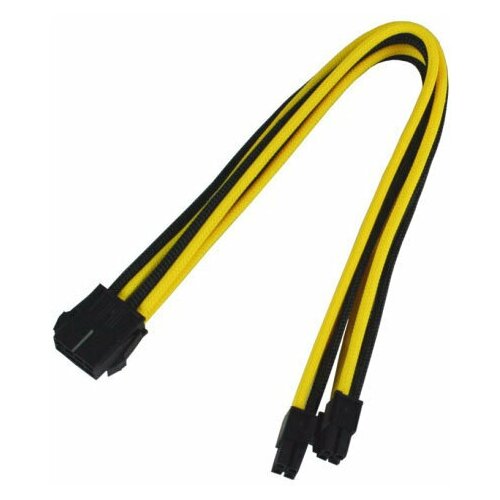 Аксессуар Удлинитель Nanoxia 8-pin EPS 30cm Black-Yellow NX8PV3ESG