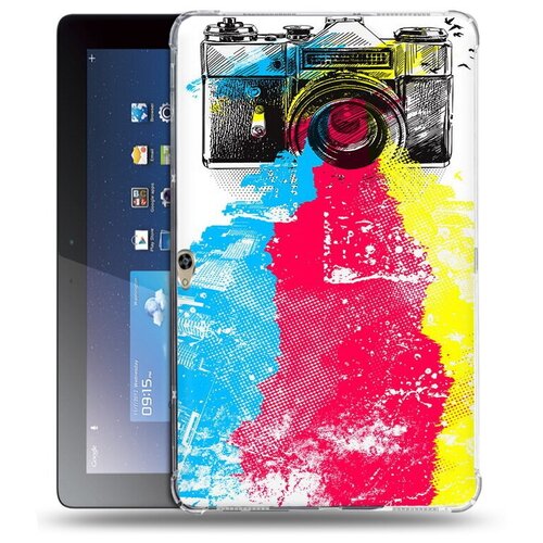 Чехол задняя-панель-накладка-бампер MyPads цветной фотоаппарат для Huawei MediaPad M2 10.0 M2-A01W/L 10.1 противоударный