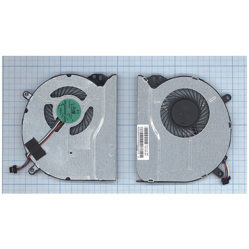 Вентилятор (кулер) для ноутбуков HP Pavilion SleekВook 15-b060sr (4-pin)