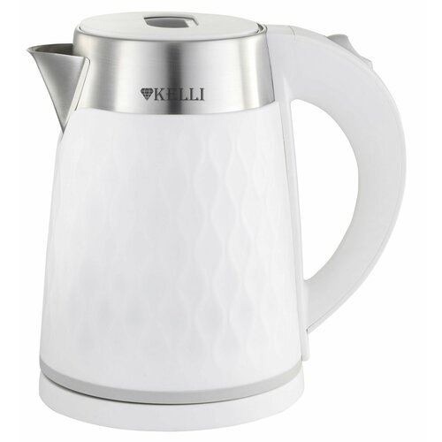 Электрический чайник Kelli KL-1804 1.7л 2200Вт белый