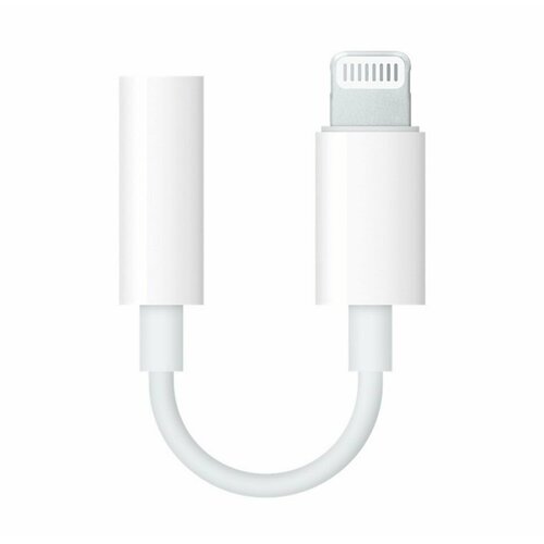 Адаптер Lightning 8 pin / выход 3.5 мм AUX (Jack 3.5) Переходник для Наушников для Apple iPhone / iPad Качество