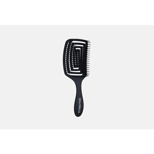 Расческа для сухих и влажных волос c ароматом винограда Wet Detangler Brush Paddle Grape