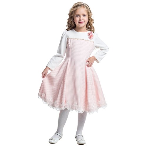 Платье Cascatto, комплект, размер 10-11/146-152, розовый