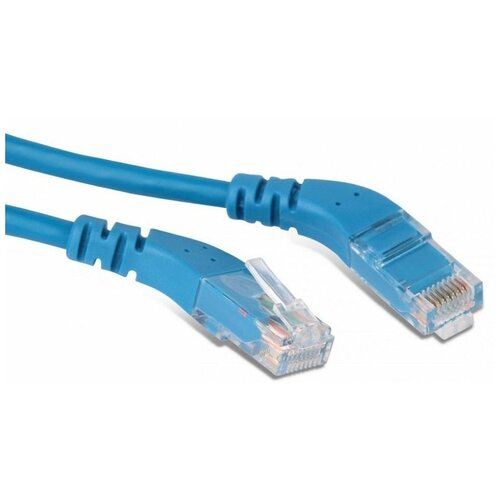 Патч-корд Hyperline U/UTP, Cat.5е, LSZH, 3 м, синий PC-LPM-UTP-RJ45-RJ45-C5e-3M-LSZH-BL