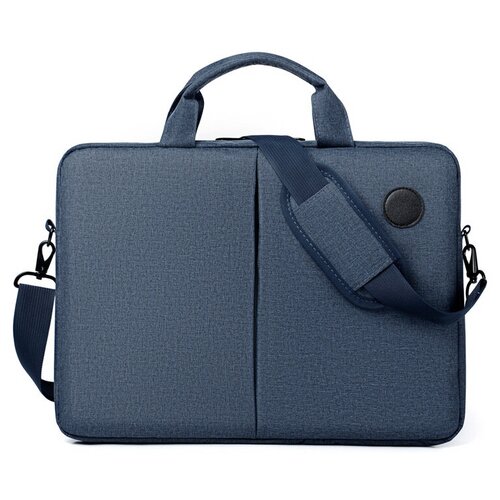 Сумка для ноутбука 15.6 цвет синий Размер сумки : Ширина 41См Глубина 6См Высота 30См Цвет синий Длина плечевого ремня: 120См