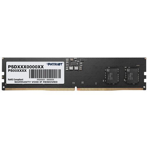 Оперативная память Patriot Memory SL 32 ГБ DDR5 4800 МГц DIMM CL40 PSD532G48002