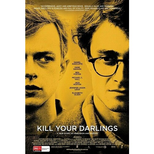 Плакат, постер на бумаге Убей своих любимых (Kill Your Darlings), Джон Крокидас. Размер 21 х 30 см
