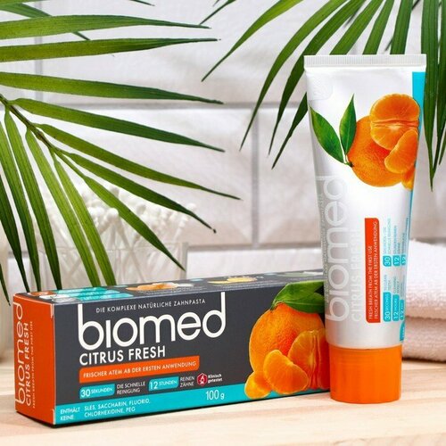 Зубная паста Biomed Citrus Fresh, 100 г (комплект из 6 шт)