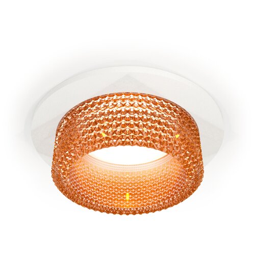 Комплект встраиваемого светильника с композитным хрусталем Ambrella light Techno spot XC6512044