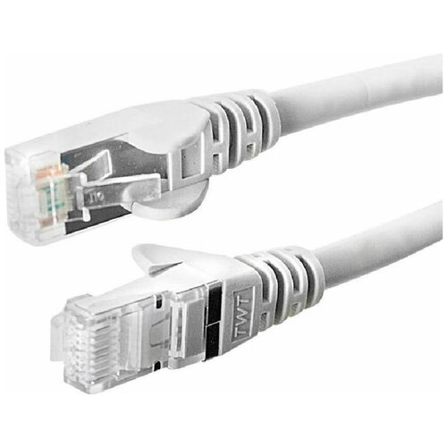 Патч-корд Lanmaster TWT-45-45-0.3-WH UTP вилка RJ-45-вилка RJ-45 кат.5е 0.3м белый ПВХ (уп:1шт) - 10 уп