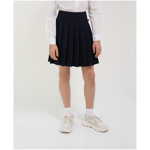 Школьная юбка Gulliver, размер 122, синий