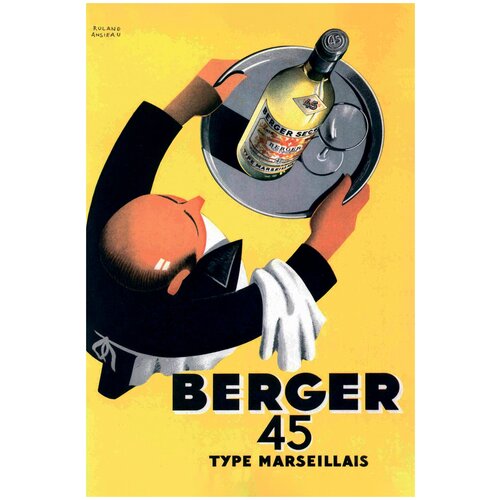 Постер / Плакат / Картина Berger 45 40х50 см в подарочном тубусе
