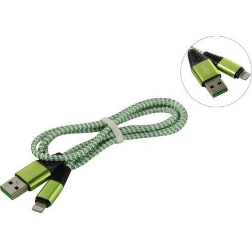 USB 2.0 A -> Lightning Smartbuy iK-512HH green