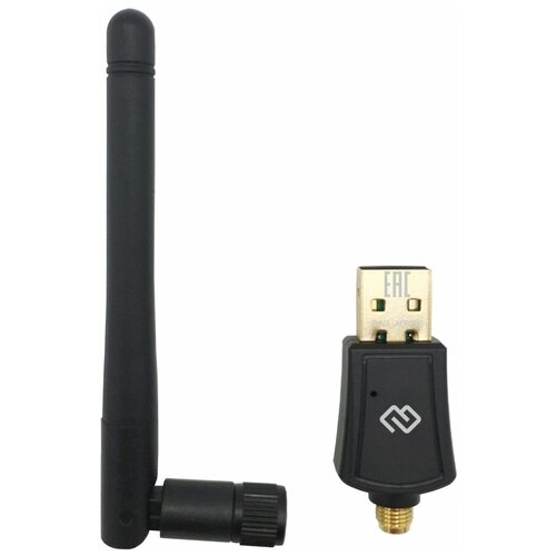 Сетевой адаптер WiFi Digma USB 2.0 [dwa-ac600e]