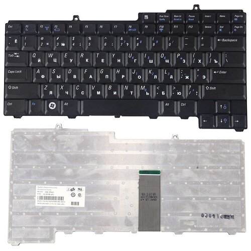 Клавиатура для Dell Inspiron 1501, 6400, 630M, 640M, PP20L, Vostro 1000 (NSK-D5A0R, 9J. N6782. A0R)